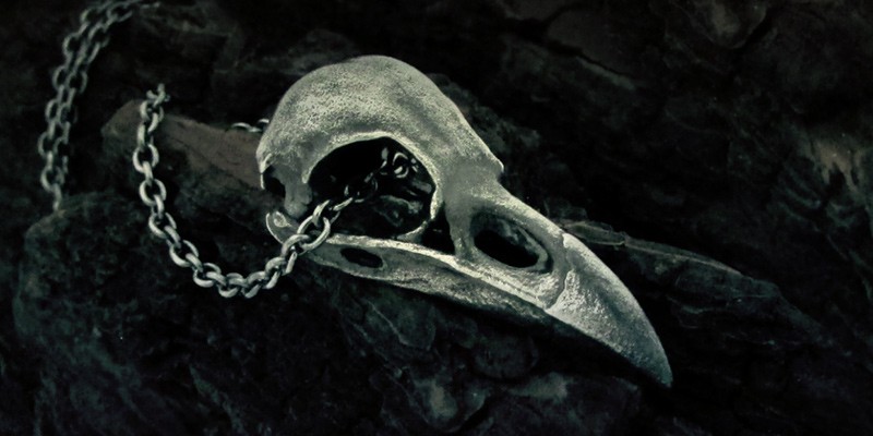 RavynEdge Signature Collection | Memento mori style raven jewelry.