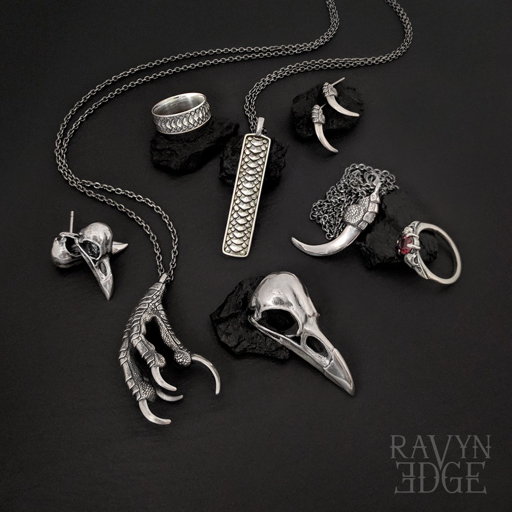 RavynEdge | High quality sterling silver gothic jewelry for alternative ...